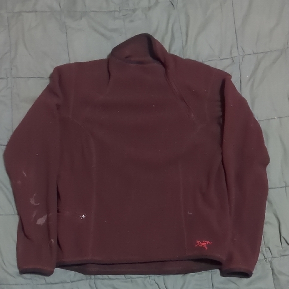 Arc'teryx | Jackets & Coats | Arcteryx Dark Maroon Fleece | Poshmark